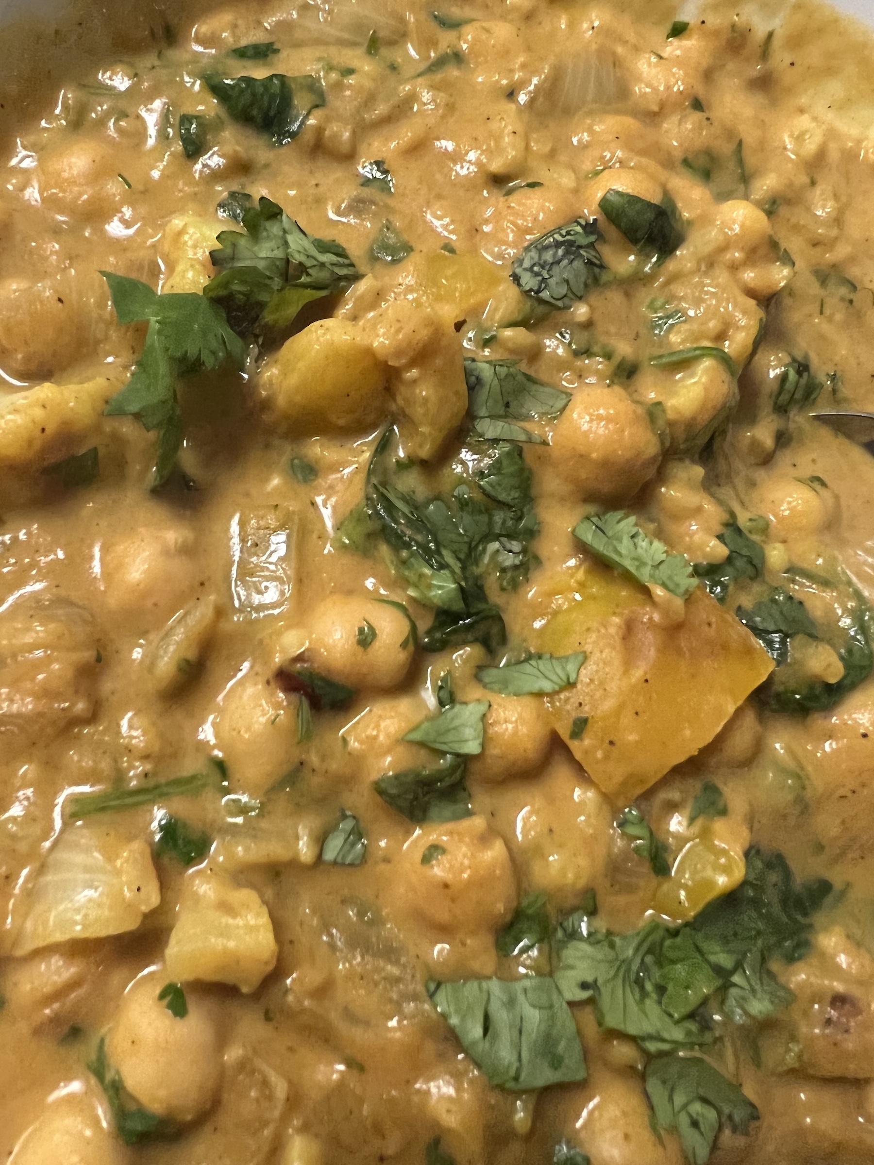 Pumpkin Veggie Curry - Happy Food by Nancy